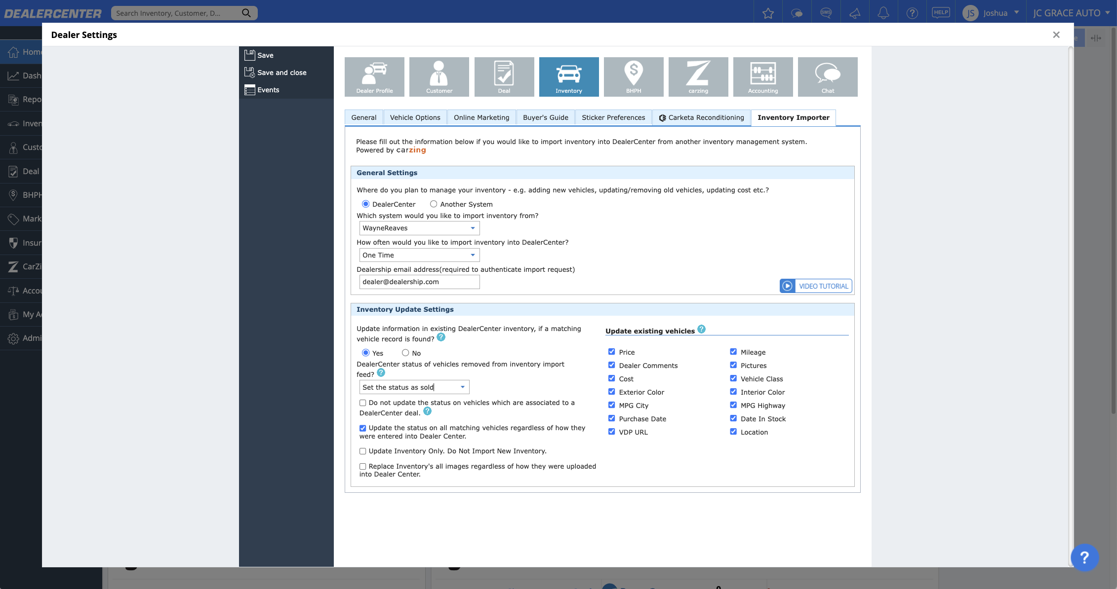 How to Automatically Import Inventory into DealerCenter – DealerCenter ...